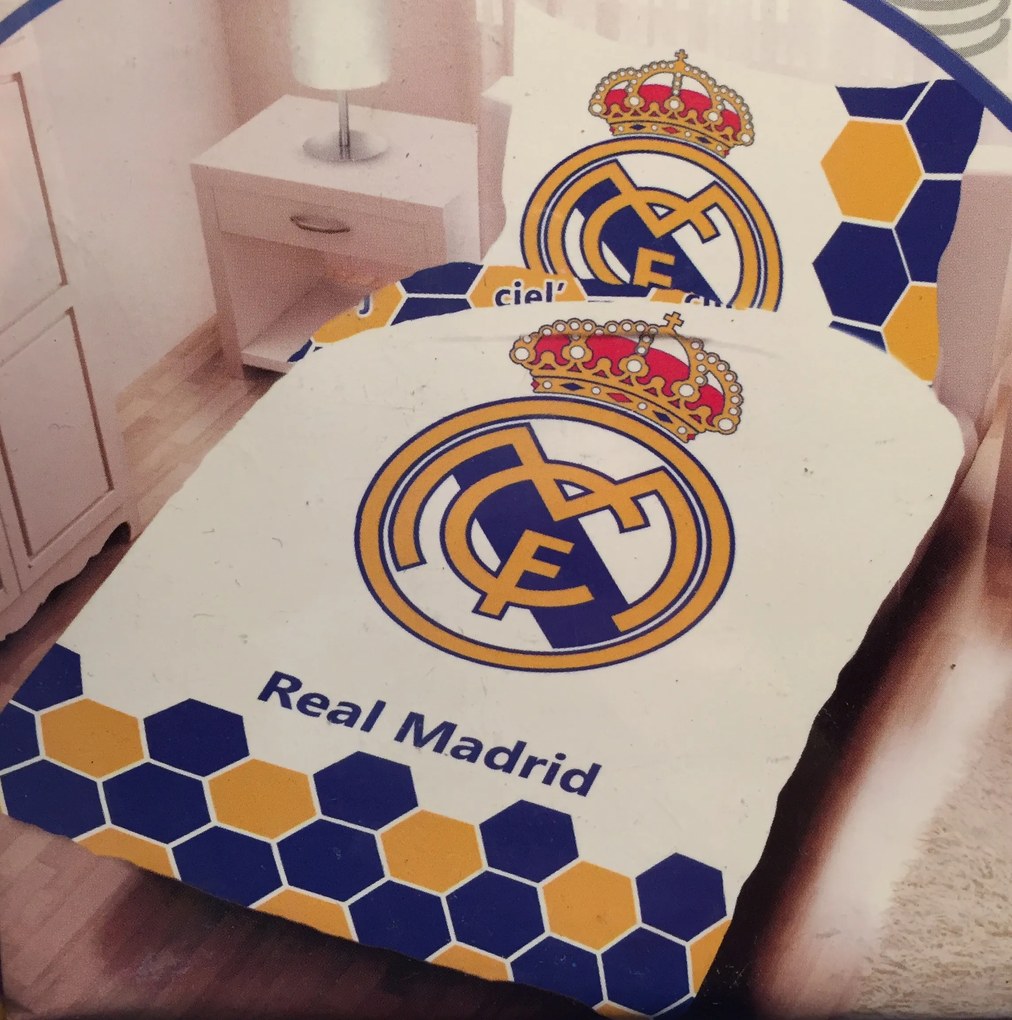 Povlečení Real Madrid 140x200cm + 90x70 cm SETINO