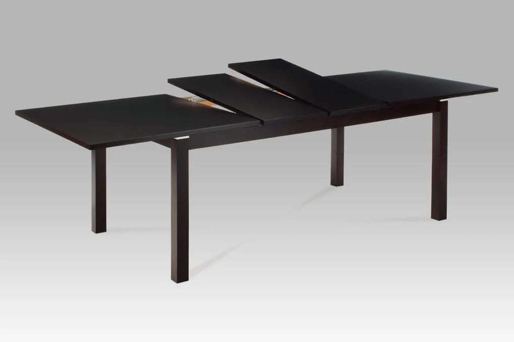 Jídelní stůl rozkládací 180+40+40x100 cm, barva wenge