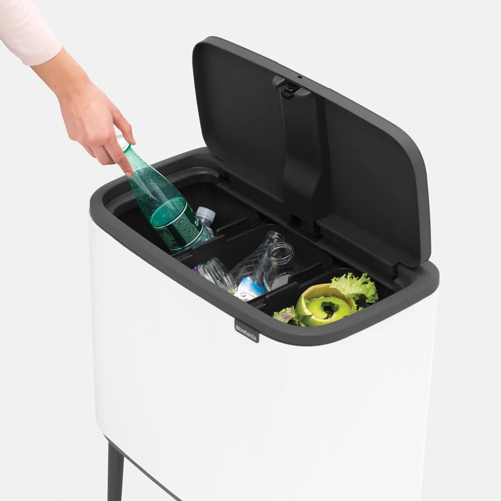 Brabantia BO Touch Bin 3x11L champagne