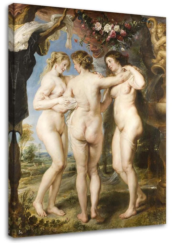 Gario Obraz na plátně Tři milosti - Peter Paul Rubens reprodukce Rozměry: 40 x 60 cm