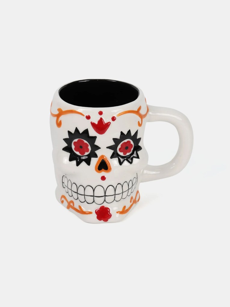Sinsay - Hrnek s halloweenským motivem - bílá