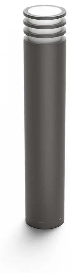 Hue White venkovní sloupkové svítidlo Philips Lucca 17403/93/P0 antracitové, 2700K, 77cm