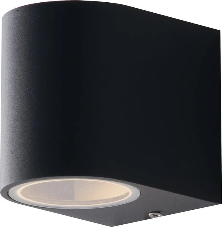 FAN I-ONE-AP1 ANT Venkovní nástěnné svítidlo ONE, antracitové, 1 x GU10, IP54, 9,3 x 8 x 6,7 cm - FANEUROPE