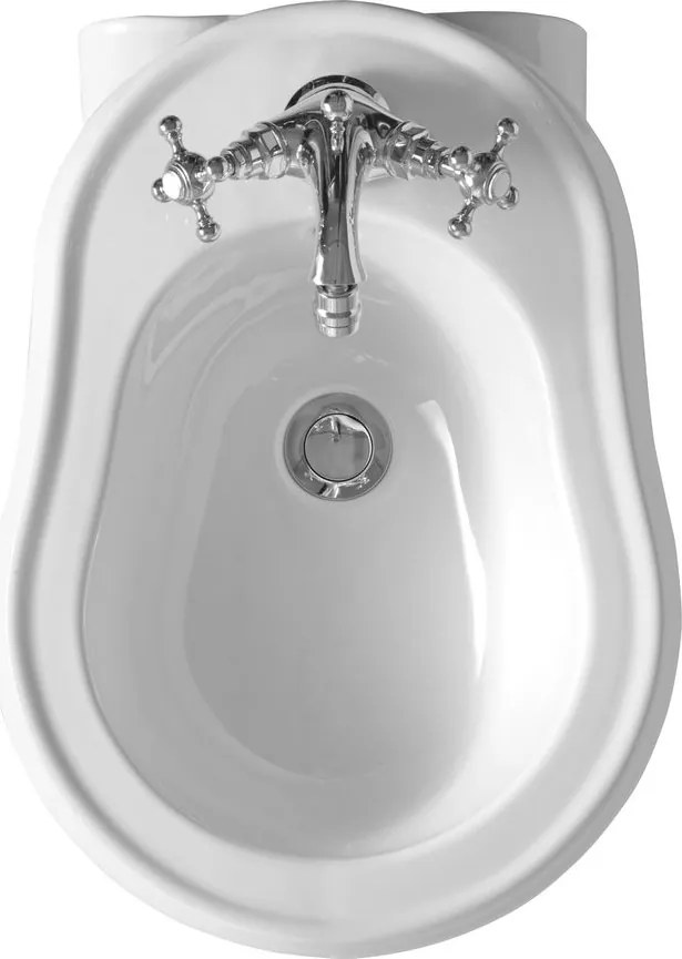 Kerasan RETRO bidet závěsný 38x52cm, bílá 102601