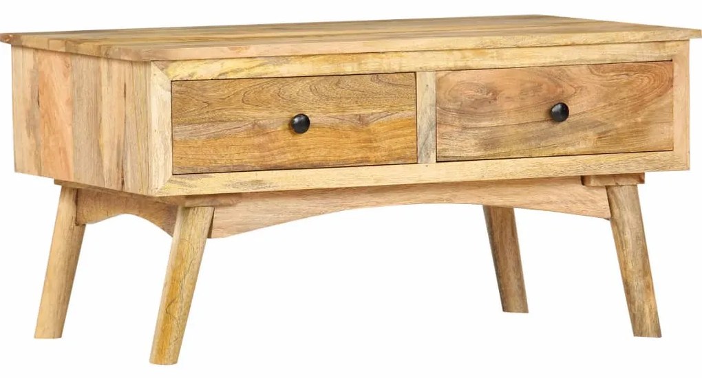 Konferenční stolek Beaver -  82 x 52 x 42 cm | masivní mangovníkové dřevo