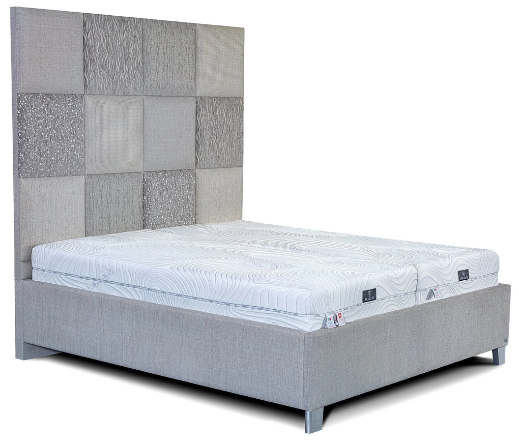 Materasso Kontinentální čalouněná postel PARIS boxspring ROZMĚR: 2x (100x200) cm - boxspring