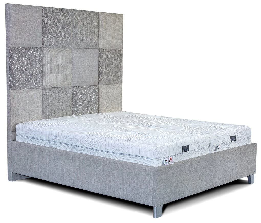 Materasso Kontinentální čalouněná postel PARIS boxspring ROZMĚR: 2x (80x200) cm - boxspring