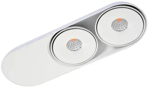 LED bodové světlo Toronto 2 bílé