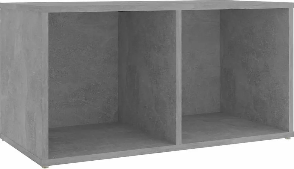 TV skříňky 4 ks betonově šedé 72x35x36,5 cm kompozitní dřevo 3079974