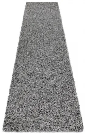 Dywany Luszczow Kusový koberec, běhoun SOFFI shaggy 5 cm šedá Rozměr koberce: 80 x 150 cm