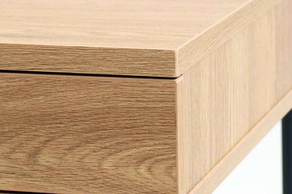 Designový psací stůl Lakshmana 120 cm přírodní dub