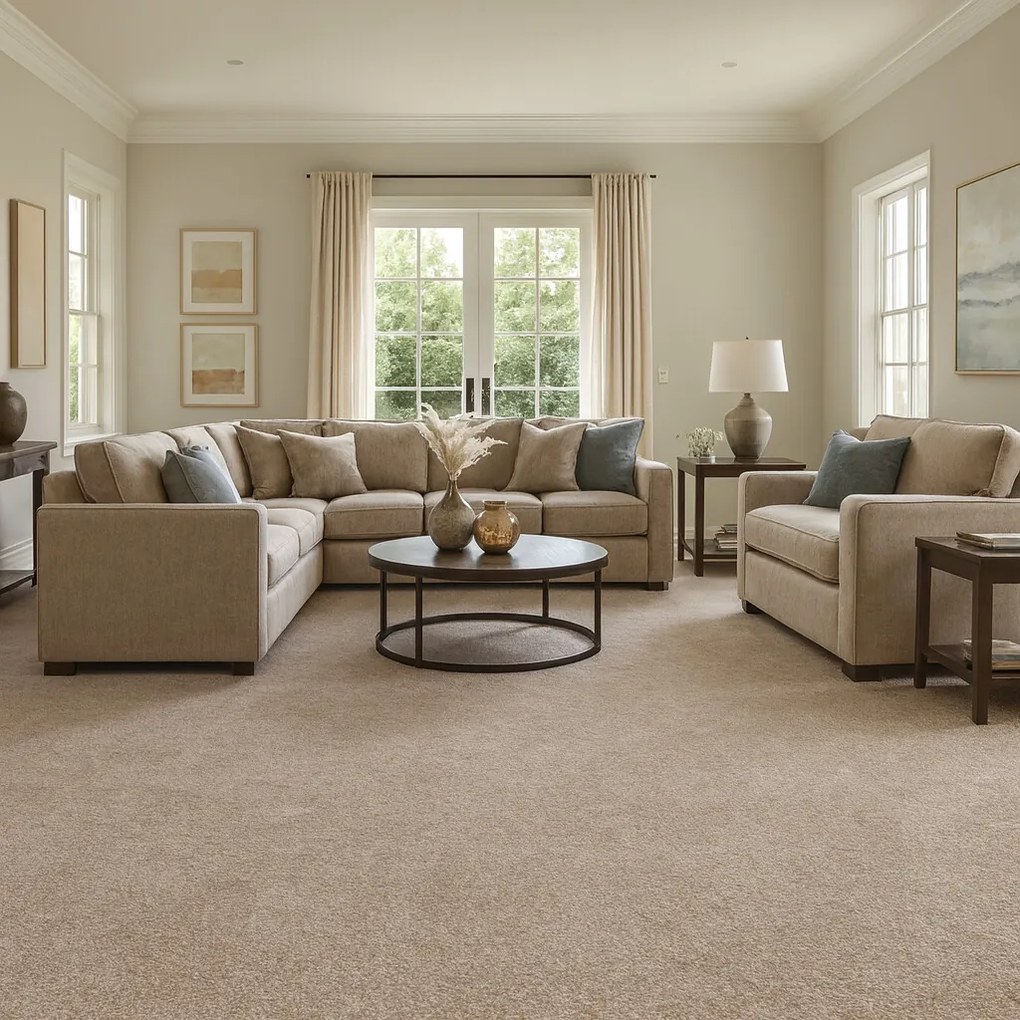 Condor Carpets, Metrážový koberec Sicily 190, na míru, šíře 4m,5m, béžová, filc, ložnice