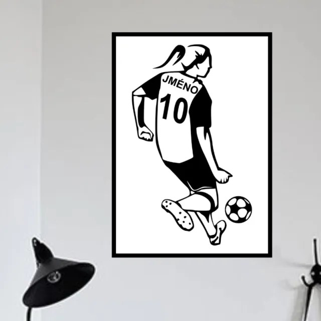 Obraz - Fotbalistka