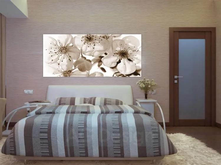 AG Design Panoramatická vliesová fototapeta Květy třešně FTN h 2706, rozměr 202x90cm