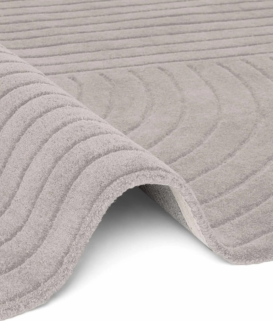 Vikosa, Kusový koberec Vikosa Arcura 106270 Light Grey, 120x180, šedá, ložnice
