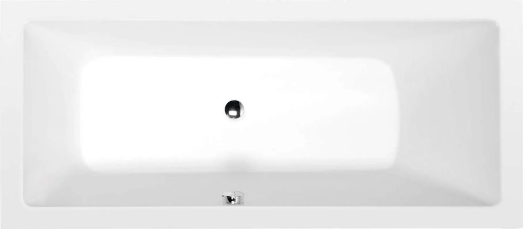Polysan - Vana Mimoa 170x80 cm, matná bílá 71713.11