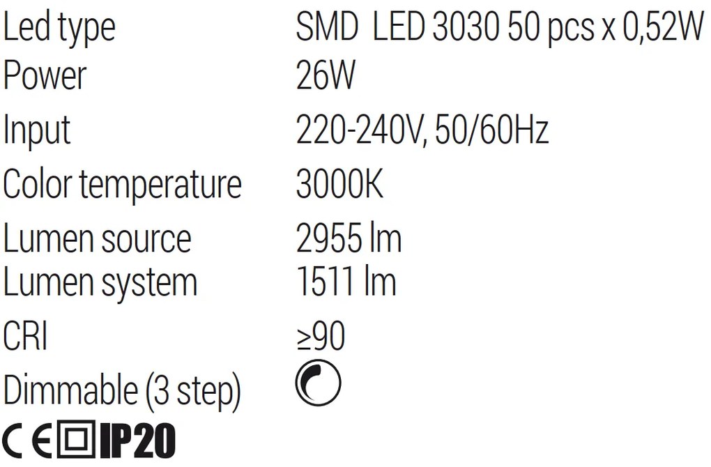 Světla a lustry REDO GROUP LED lustr pavouk Redo Khadi 01-3487/26W/3000K/kouřové sklo