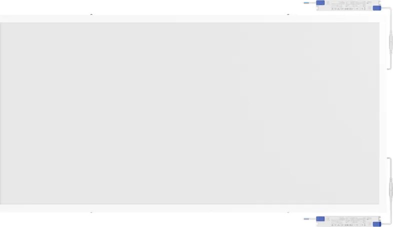 Mexen Brill-S, stropní LED panel 120×60 cm, 60 W, neutrální bílá 4000K, L207-120-060-6040-20