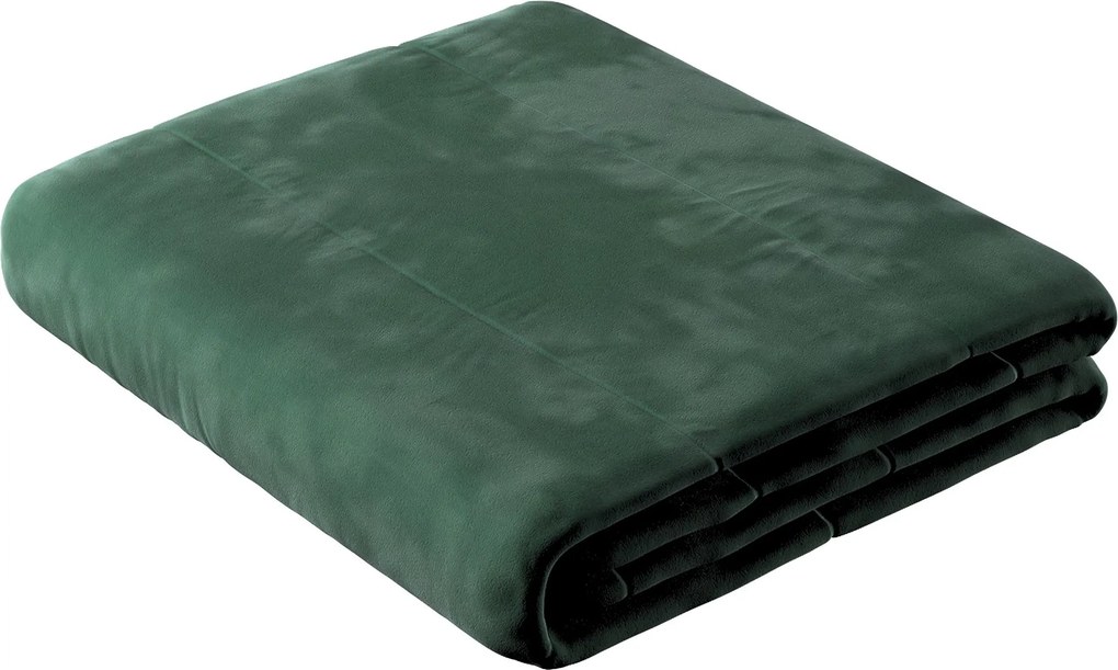 Sametový přehoz Velvet barva zelená látka lesklé, sametová