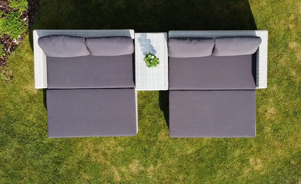 Luxusní zahradní sedací souprava Drammen XL sofa set