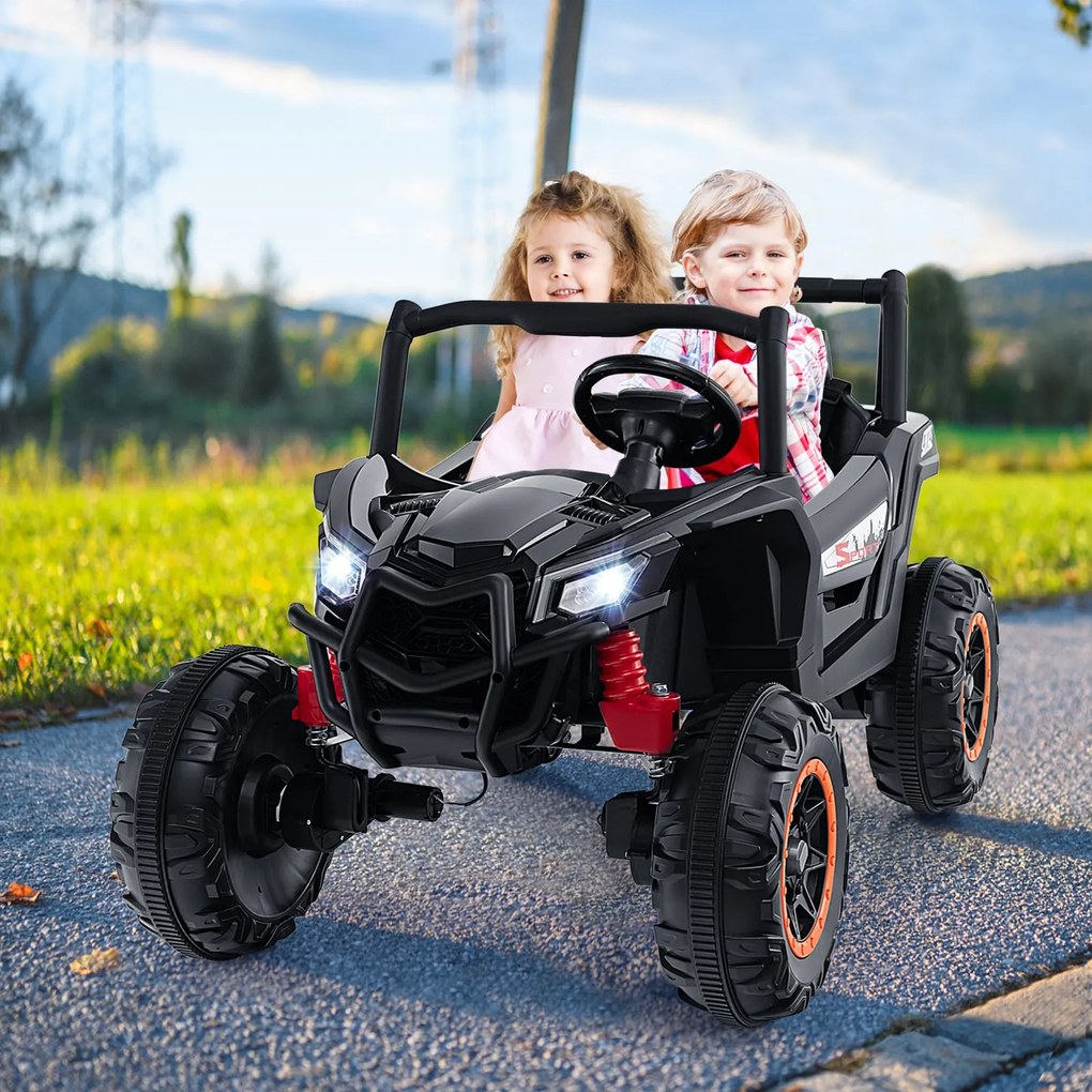 Costway 24 V Dětské elektrické auto s dálkovým ovládáním 2-Seater Elektrické
