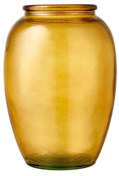 Bitz Skleněná váza Kusintha 20cm Amber