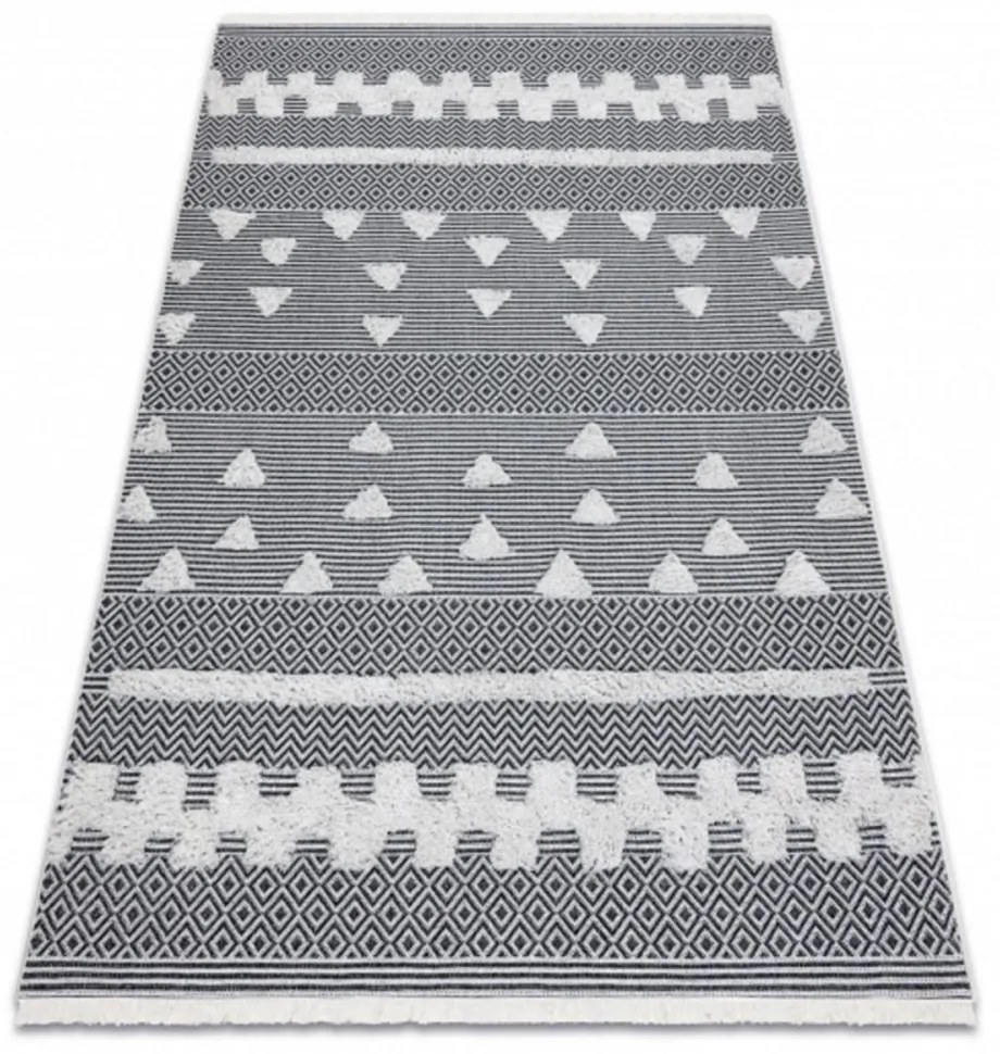 Kusový koberec Jonas šedý 136x190cm