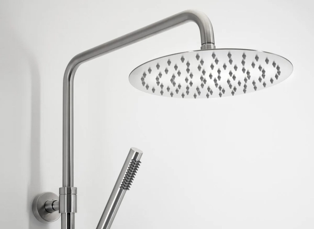 Sapho Sapho, MINIMAL sprchový sloup s pákovou s baterií, nerez mat, MI139