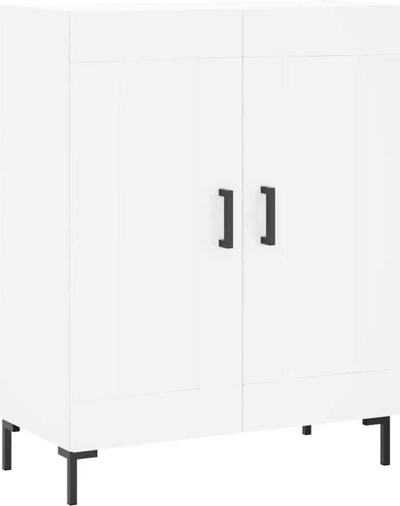 Skříň highboard bílá 69,5 x 34 x 180 cm kompozitní dřevo 3199681