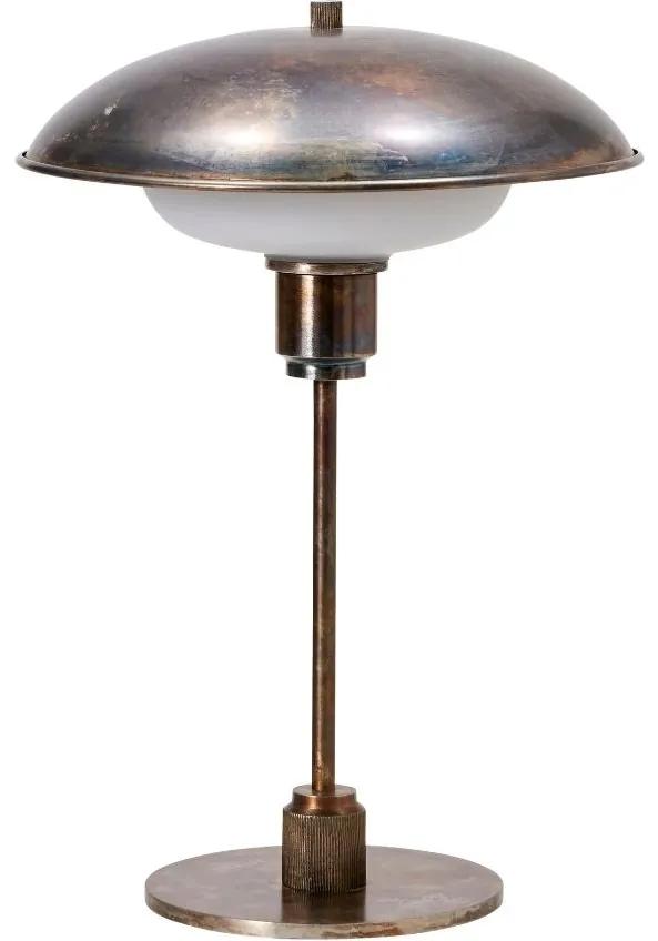 OnaDnes -20% House Doctor Mosazně hnědá kovová stolní lampa Boston