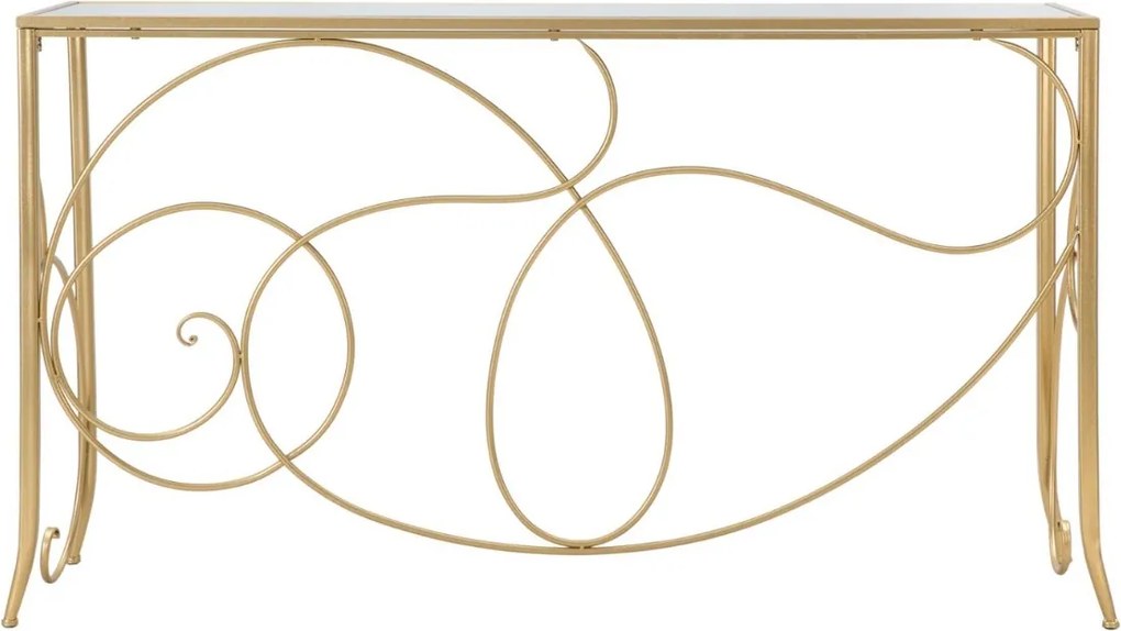 Designová konzole Jeaselle 140 cm zlatá