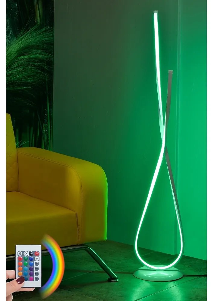 Designová stojanová lampa Delilah 120 cm vícebarevná