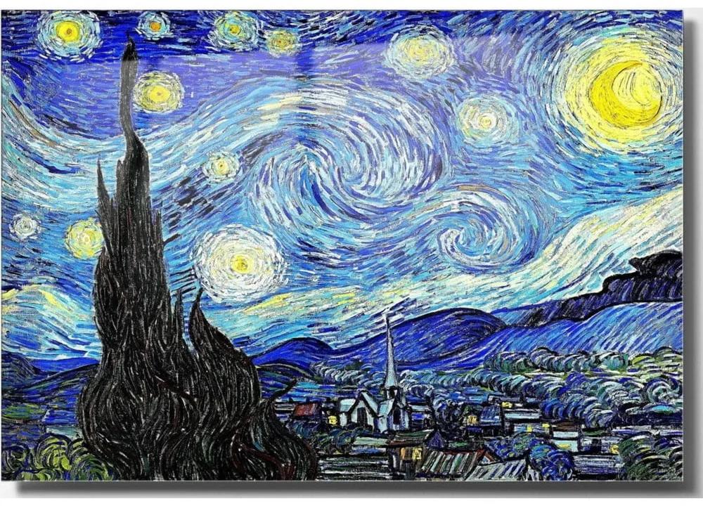 Skleněný obraz 100x70 cm Vincent van Gogh – Wallity