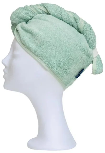 SCANquilt modalový turban MODAL SOFT mentolová turban 70 cm