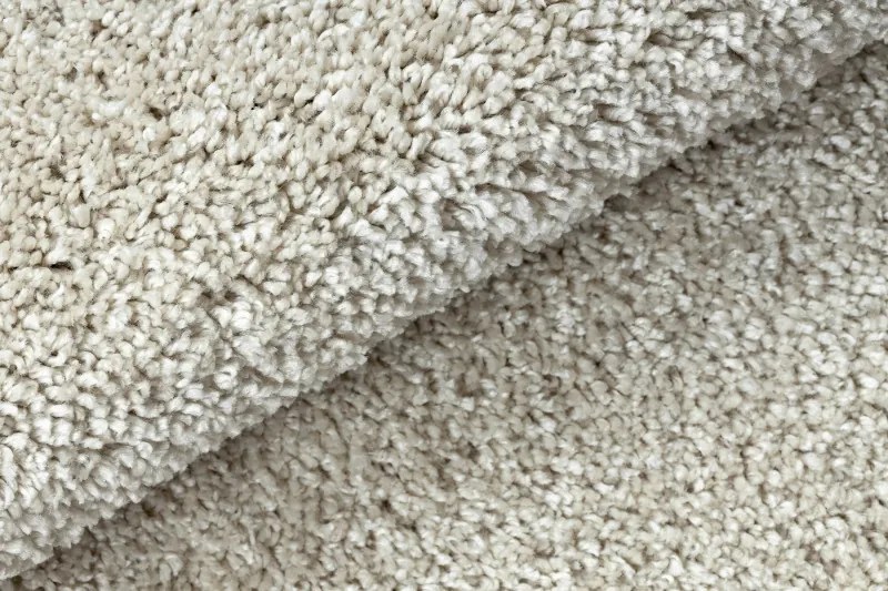 Dywany Łuszczów, Kusový koberec Berber 9000 cream kruh, 120x120 (průměr) kruh, bílá, ložnice