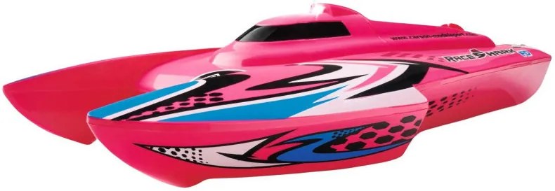 Carson rc katamarán race shark fd 2,4 ghz rtr růžový