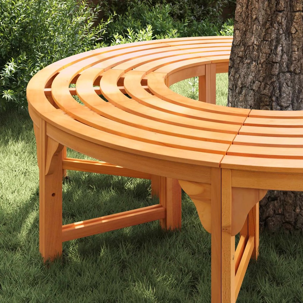 Stromová lavička 8 -Seater 2 ks 160 x 80 x 45cm Přírodní 3324835
