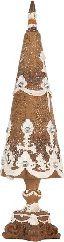 Dekorace perníkový stromek Gingerbread Tree - Ø 9*31 cm