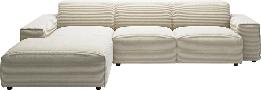 XXXLutz ROHOVÁ SEDAČKA, textil, přírodní barvy Livetastic - Sedací soupravy - 001581035505