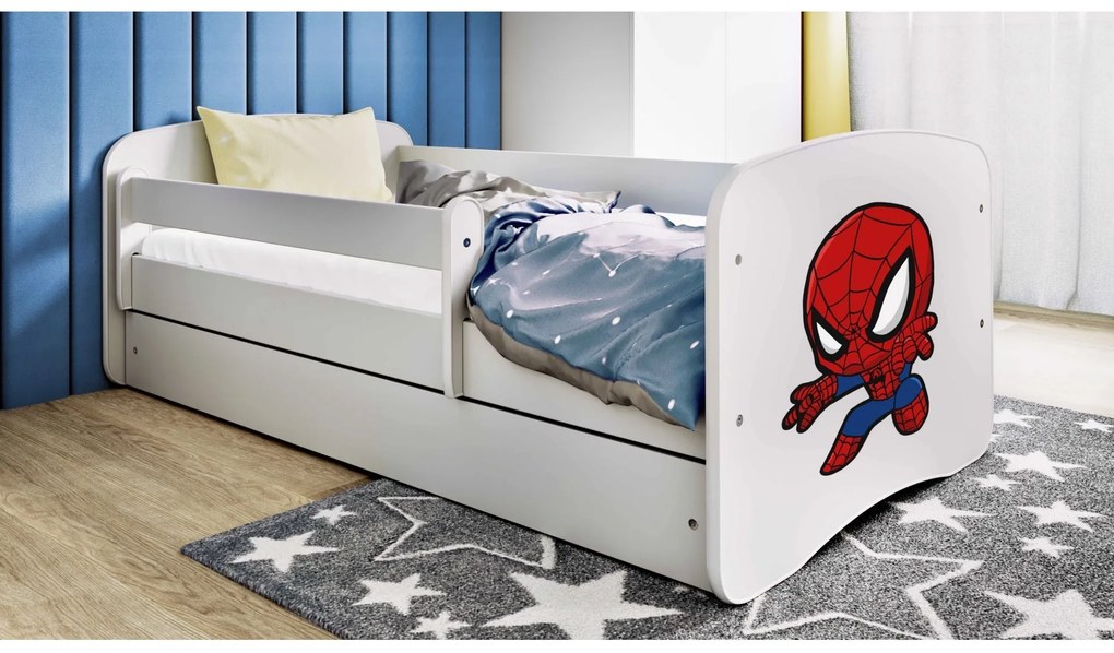 Dětská postel Babydreams superhrdina bílá