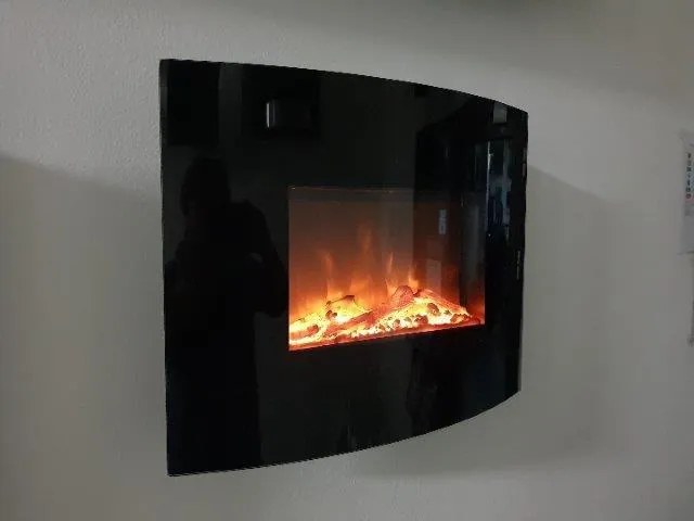 Electric fireplace -  LED elektrický krb 60 Black