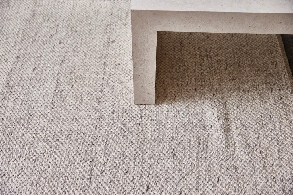 Diamond Carpets India, Ručně vázaný kusový koberec Salt DE 4061, 80x150, bílá, ložnice