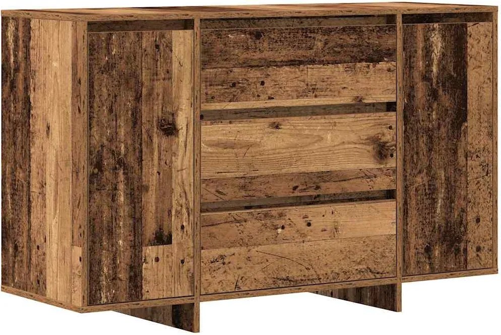 Servírovací skříň Staré dřevo 120 x 41 x 75 cm Kompozitní dřevo 3333913