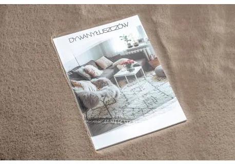 Dywany Luszczow Kusový koberec BUNNY taupe, béžová, imitace králíčí kožešiny Rozměr koberce: 60 x 100 cm