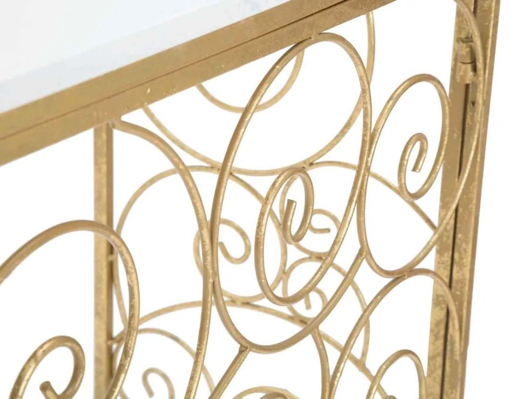 Designová konzole Bellachay 140 cm zlatá