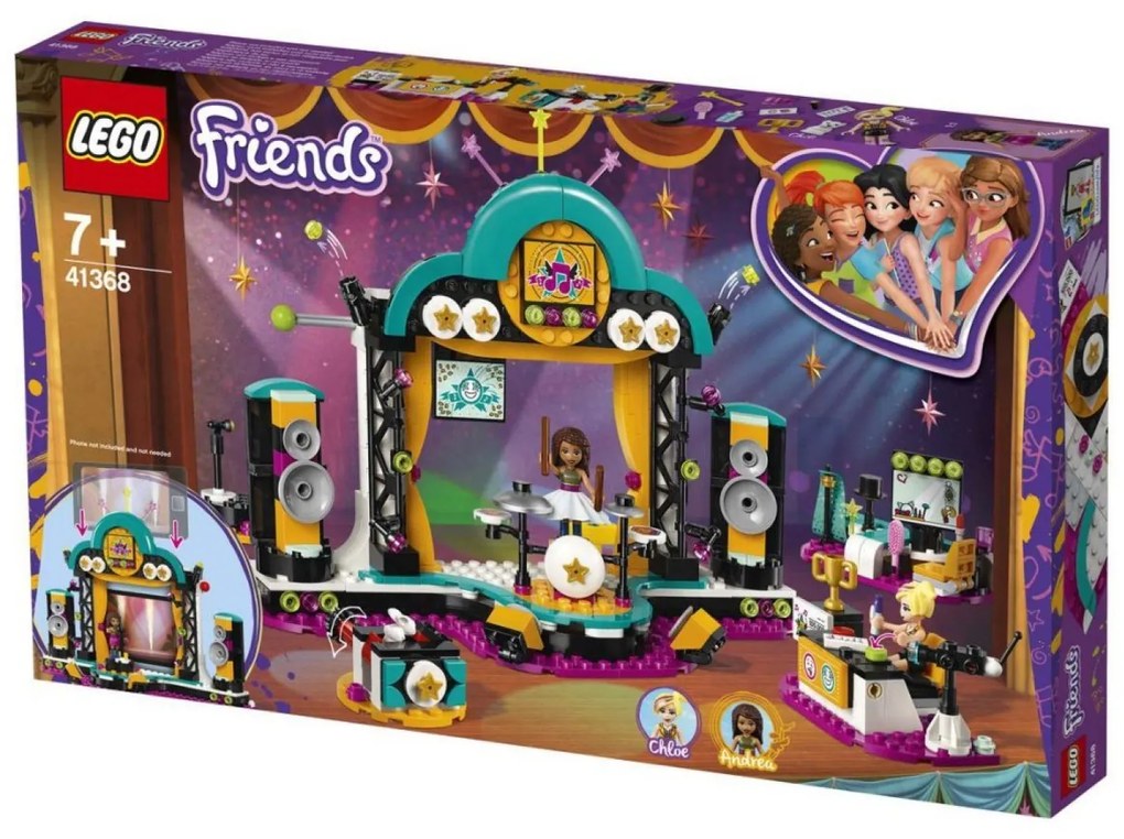 Stavebnice lego friends 41368 andrea a talentová show