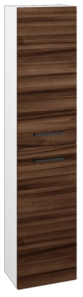 Dřevojas Skříň vysoká DOOR SV1D2 35 Varianta: D08 Wenge / Úchytka T01 / D08 Wenge / Levé