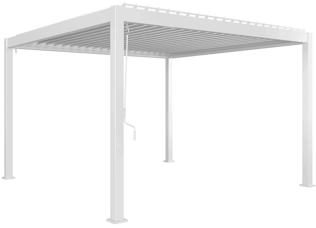 Hliníková pergola PERARA 360X360cm bílá