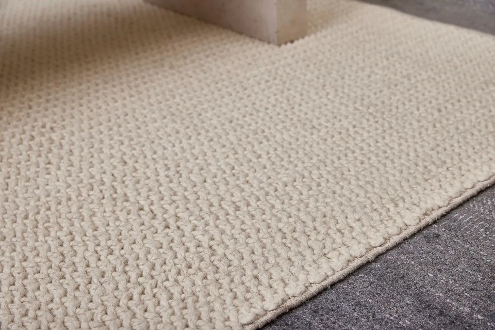 Diamond Carpets India, Ručně vázaný kusový koberec Sigma DE 9414 White Mix, 200x290, bílá, ložnice