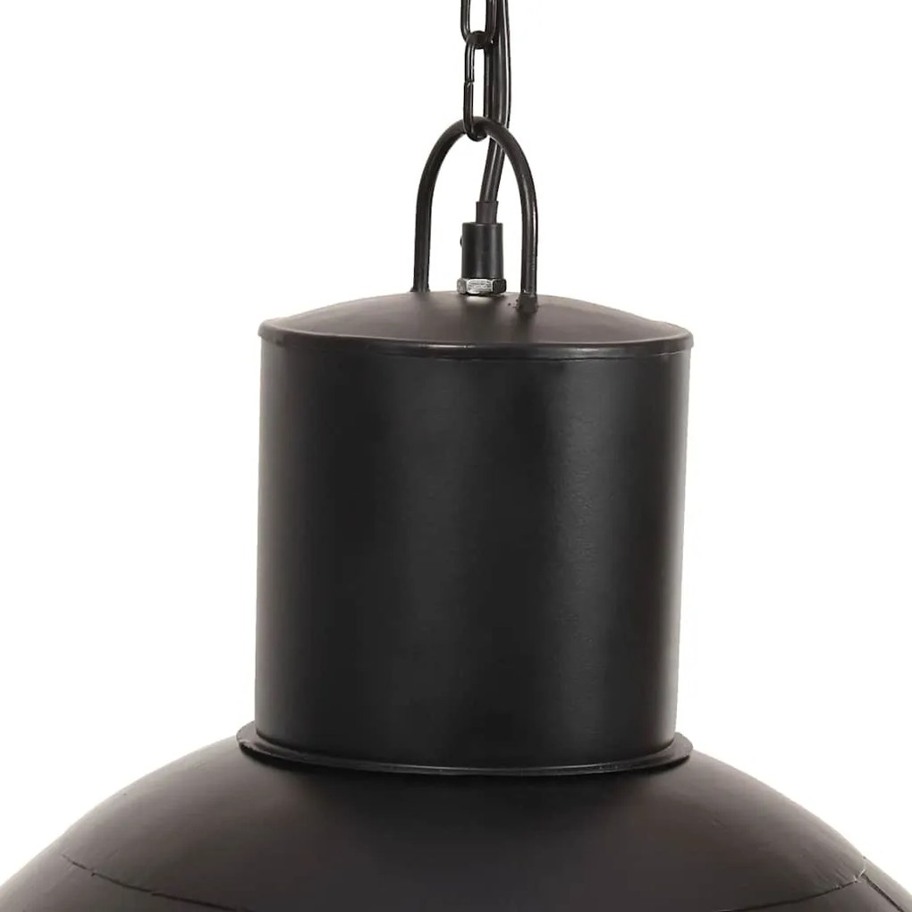 Závěsné svítidlo 25 W černé kulaté 48 cm E27 320565